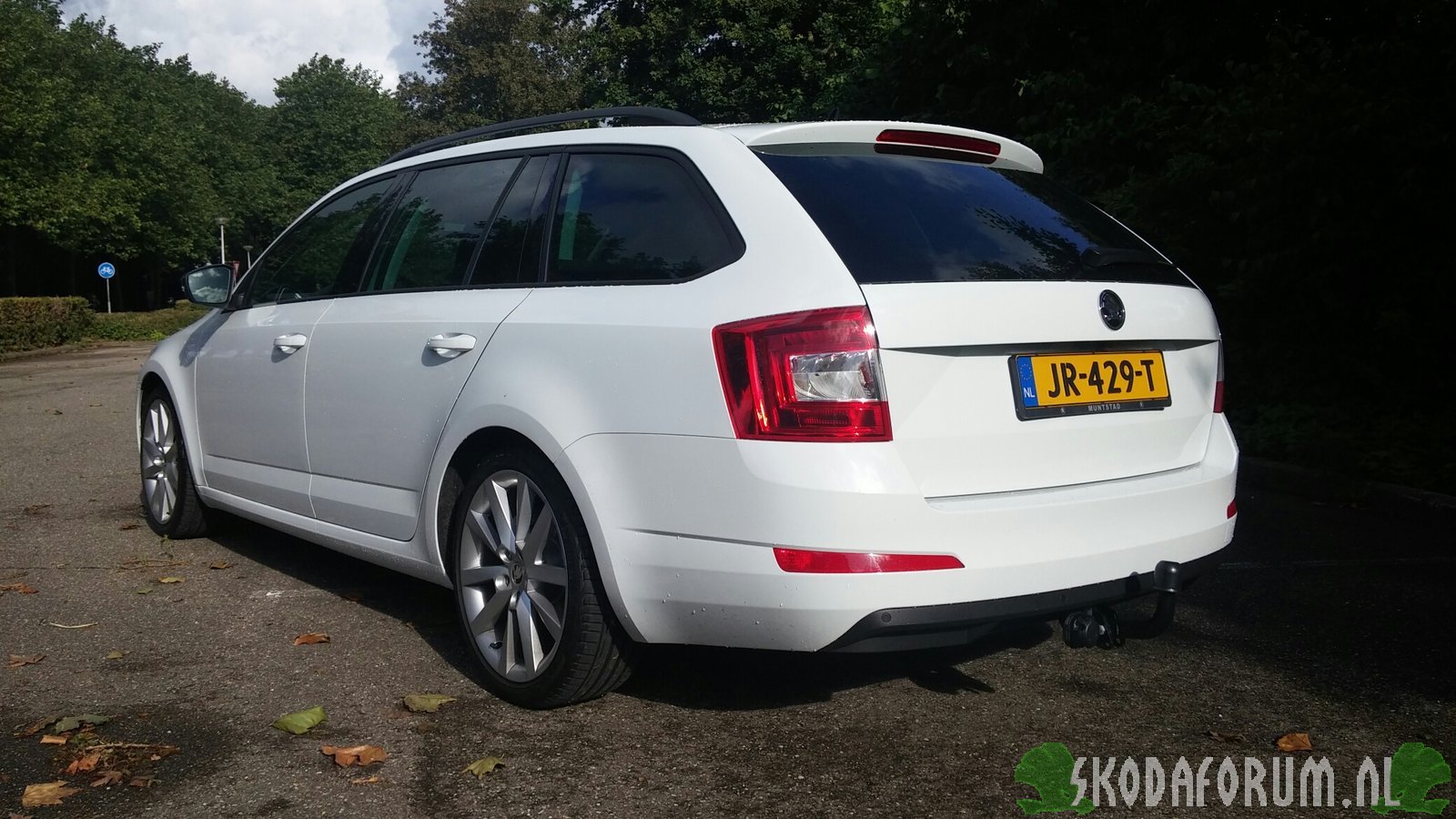 Octavia Ambition Business Line Moon White Metallic | Skodaforum.nl